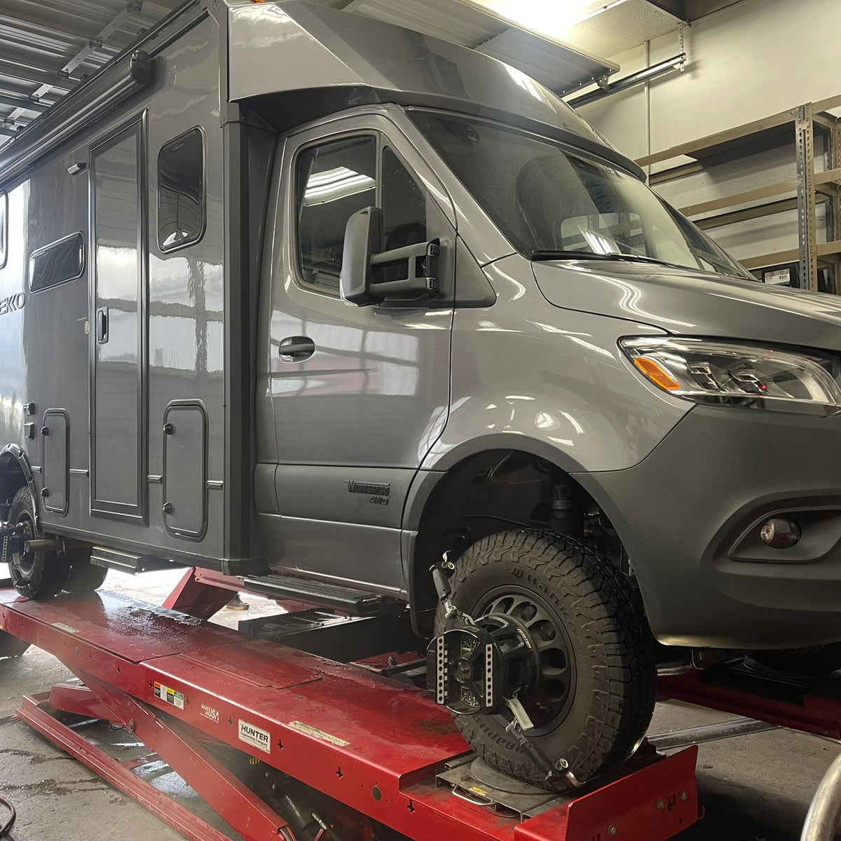 Sprinter Ekko 3500 RIP Kit Suspension Upgrade | Seattle Install – Wolf ...