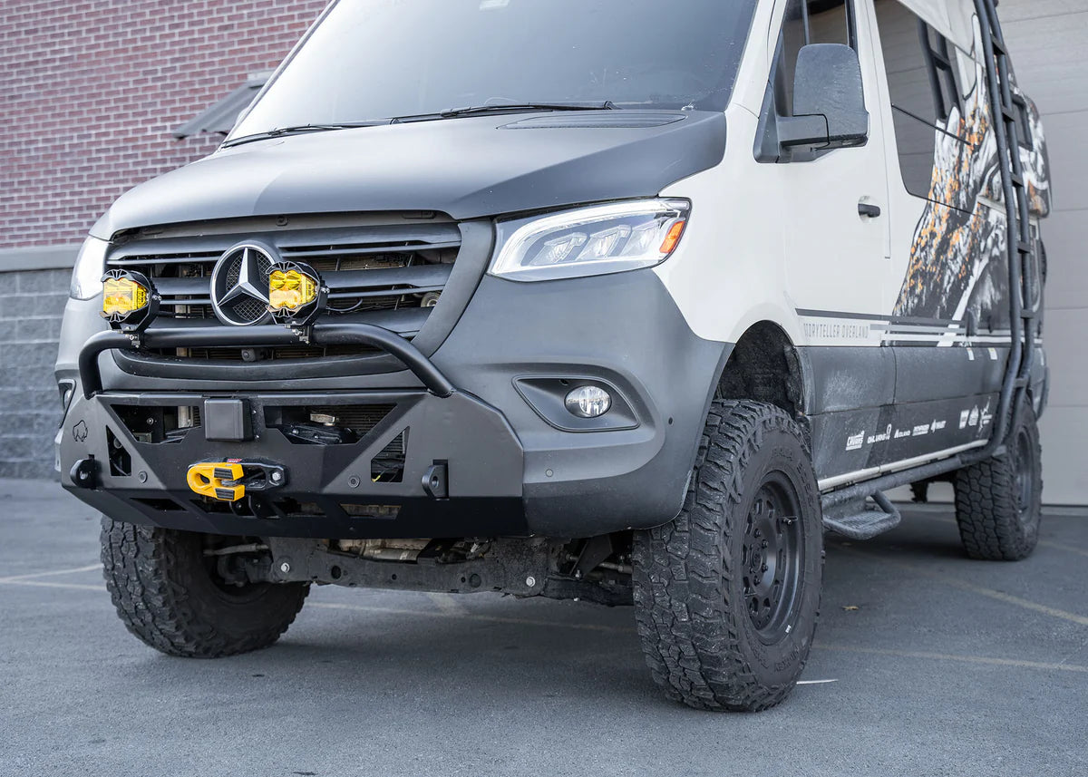 RoamBuilt Sprinter Bumper | Low-Pro Winch Mount for 2019+ Sprinters ...